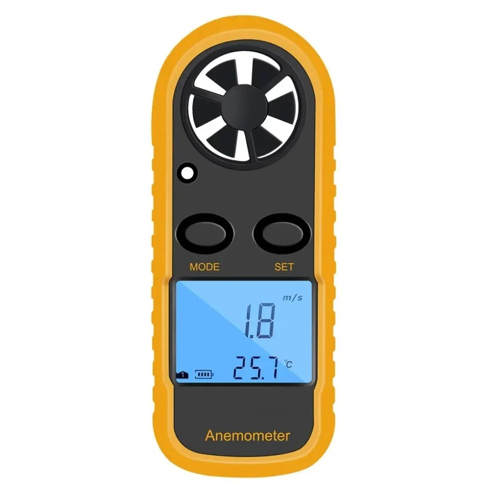 Digital Pocket Anemometer – Smart Wind Speed & Temperature Meter ...