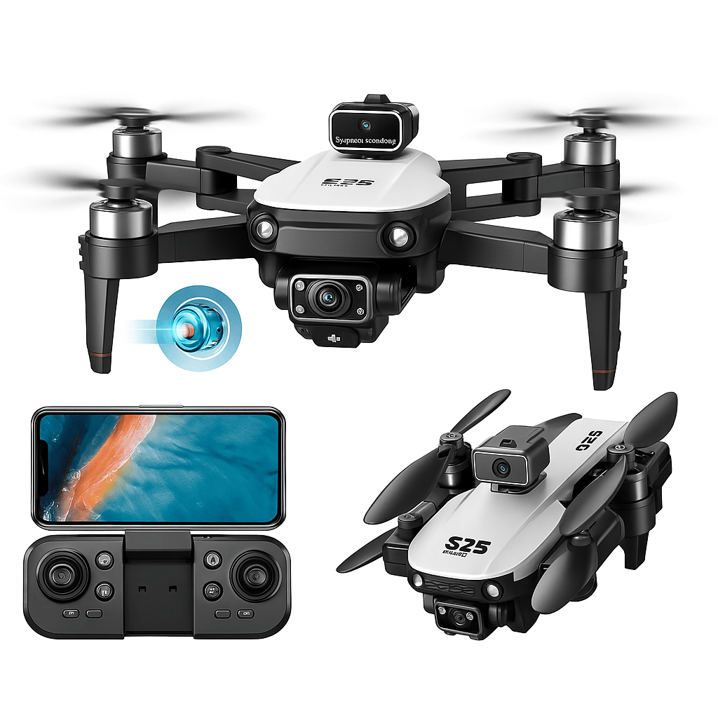 SkyMaster 4K/8K Dual Camera Drone – Pro Aerial Photography, Foldable ...