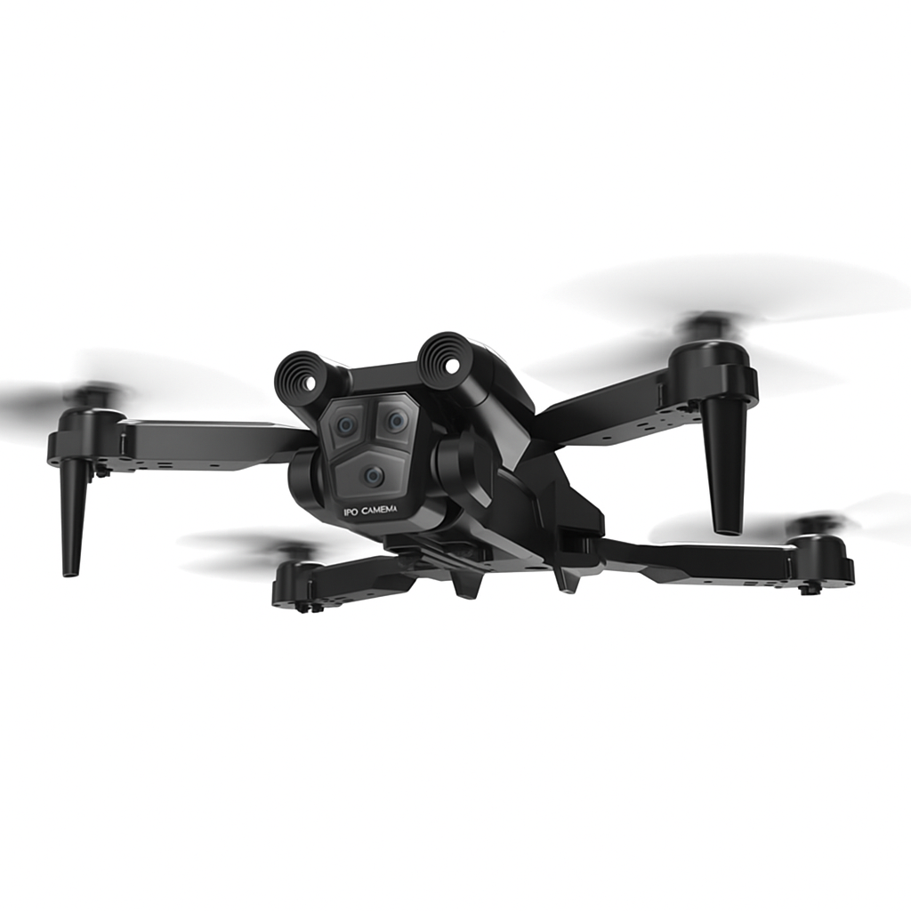 Hydra Drone 8K Professional Foldable with Triple HD Wide Angle Cameras ...